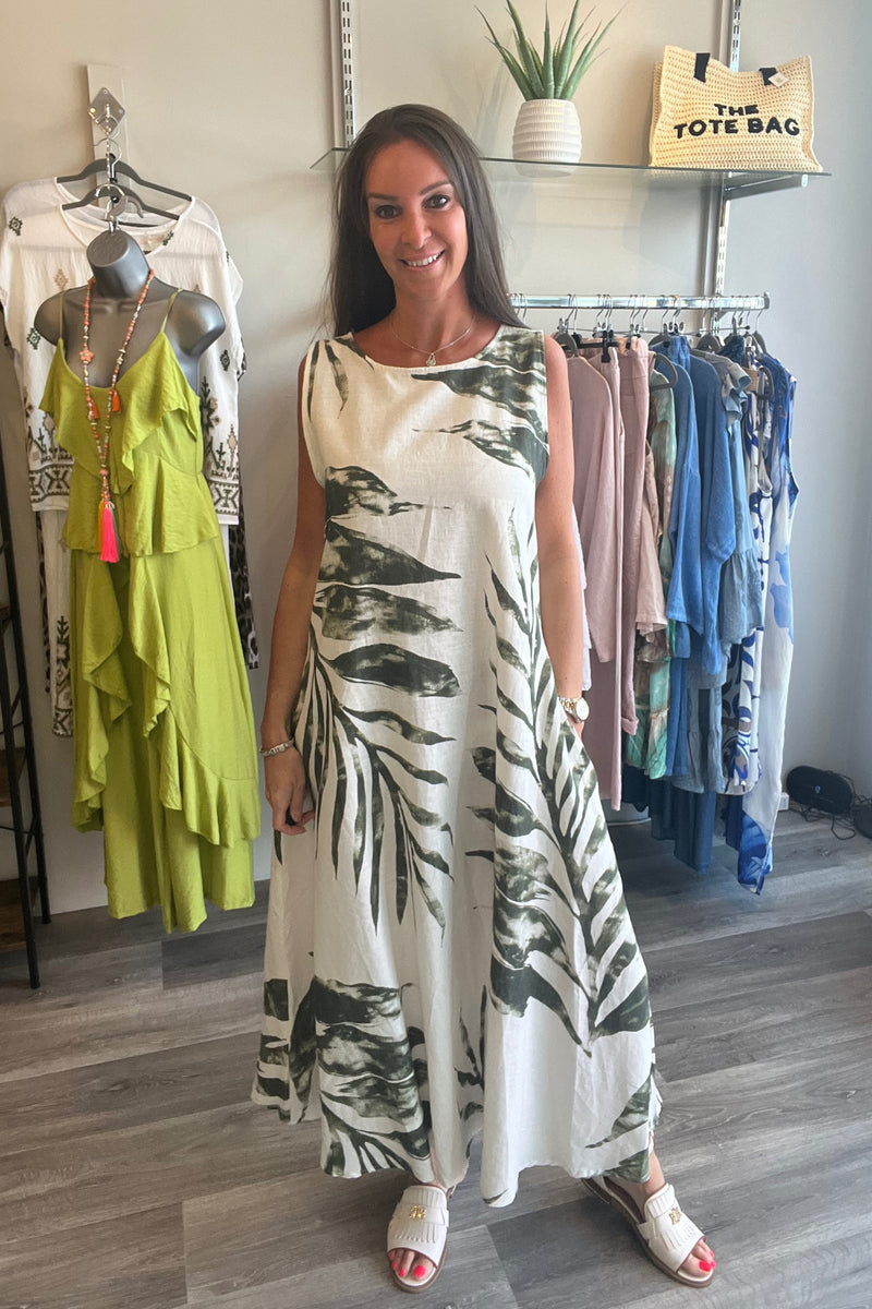 Nancy Dress (Khaki) – LOVE THE LOOK UK