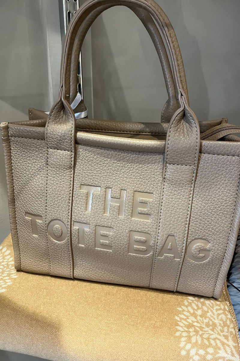 Taylor Tote Bag (Small Beige) – LOVE THE LOOK UK